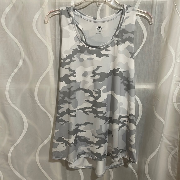 Athletic Works | Tops | Athletic Works Workout Top Gray Camo | Poshmark